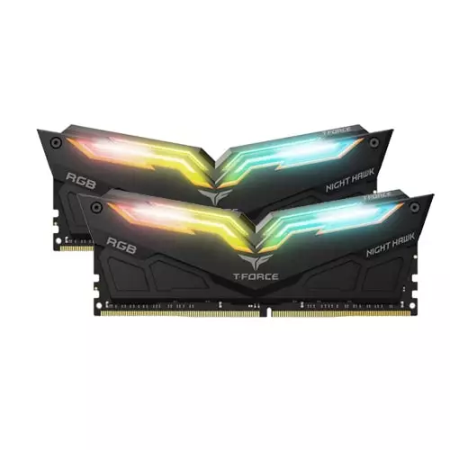 TEAM NIGHT HAWK UD 32GB (16GBx2) 3200MHz RGB DDR4 Desktop RAM Price in ...